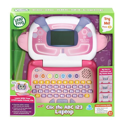 Clic the ABC 123 Character Robot Laptop – LeapFrog Singapore