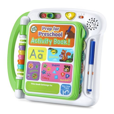 Prep for Preschool Activity Book – LeapFrog Singapore