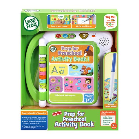 Prep for Preschool Activity Book – LeapFrog Singapore