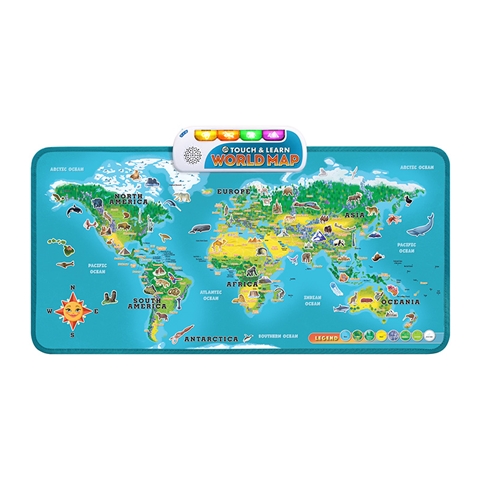 Touch & Learn World Map – LeapFrog Singapore